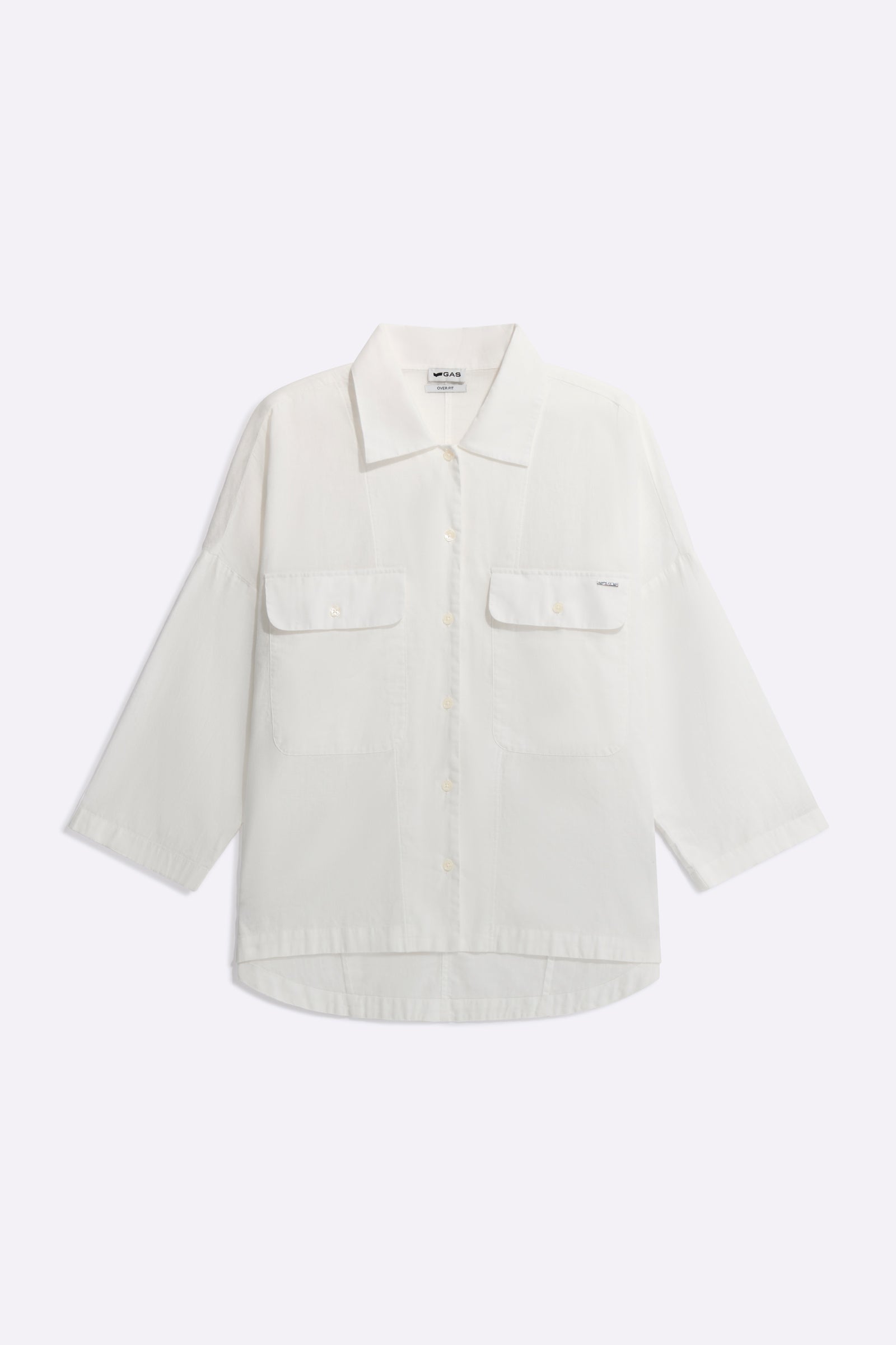 KALYDA S. SHIRT レディースオーバーサイズ半袖シャツ – GAS Jeans