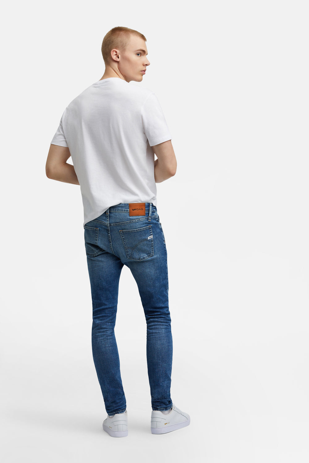 Men's Fitted Skinny Denim Jeans - Gas Jeans – GAS Jeans