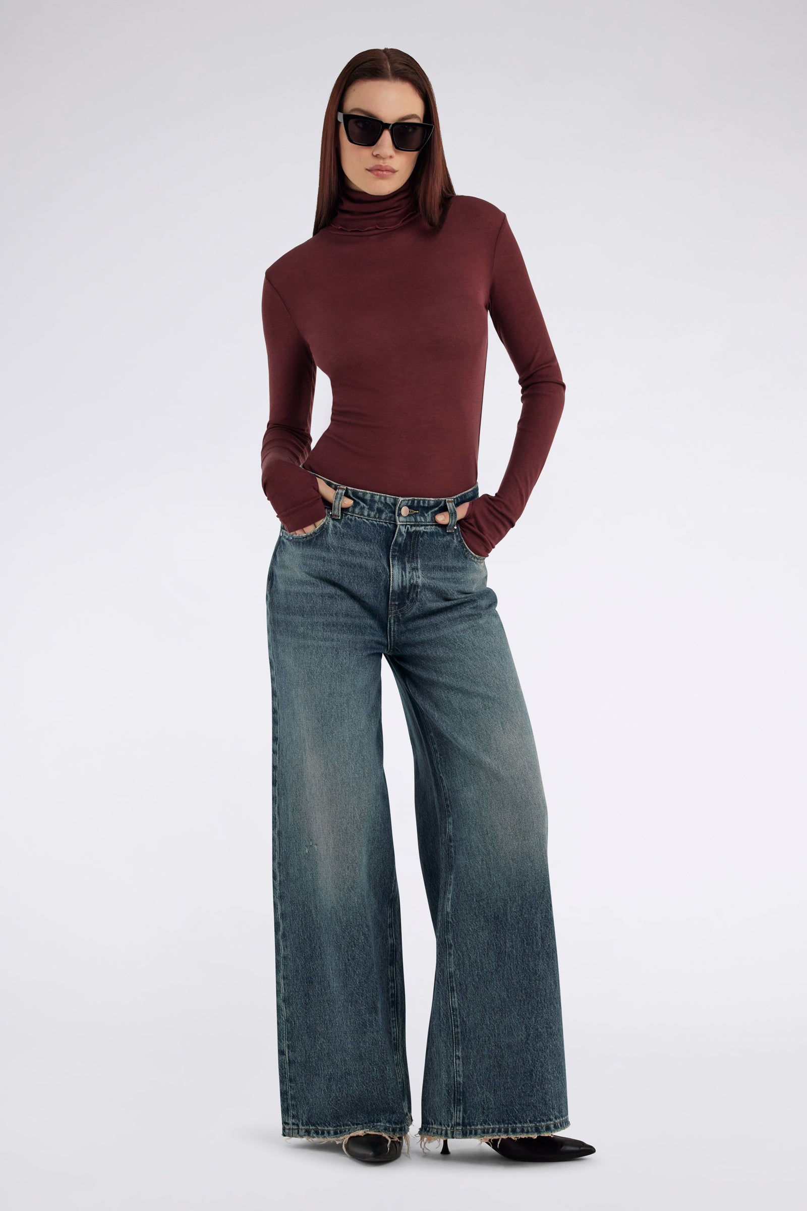 Jean femme coupe ample MARTIN LOW RISE 43MM – GAS Jeans